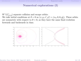Parabolic Restricted Three Body Problem | PPT