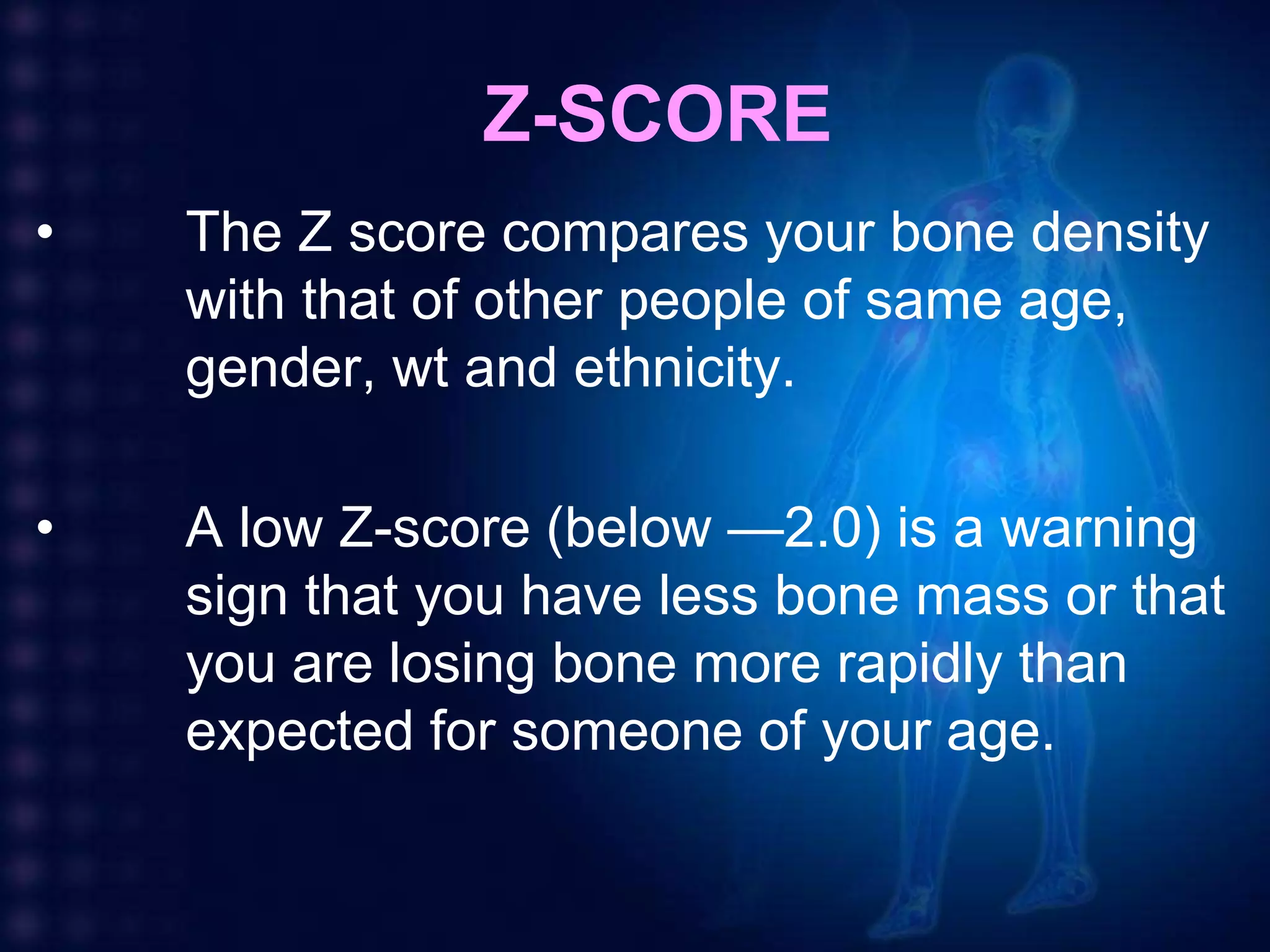 Bone Mineral Density | PPTX