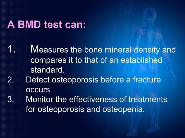 Bone Mineral Density | PPTX