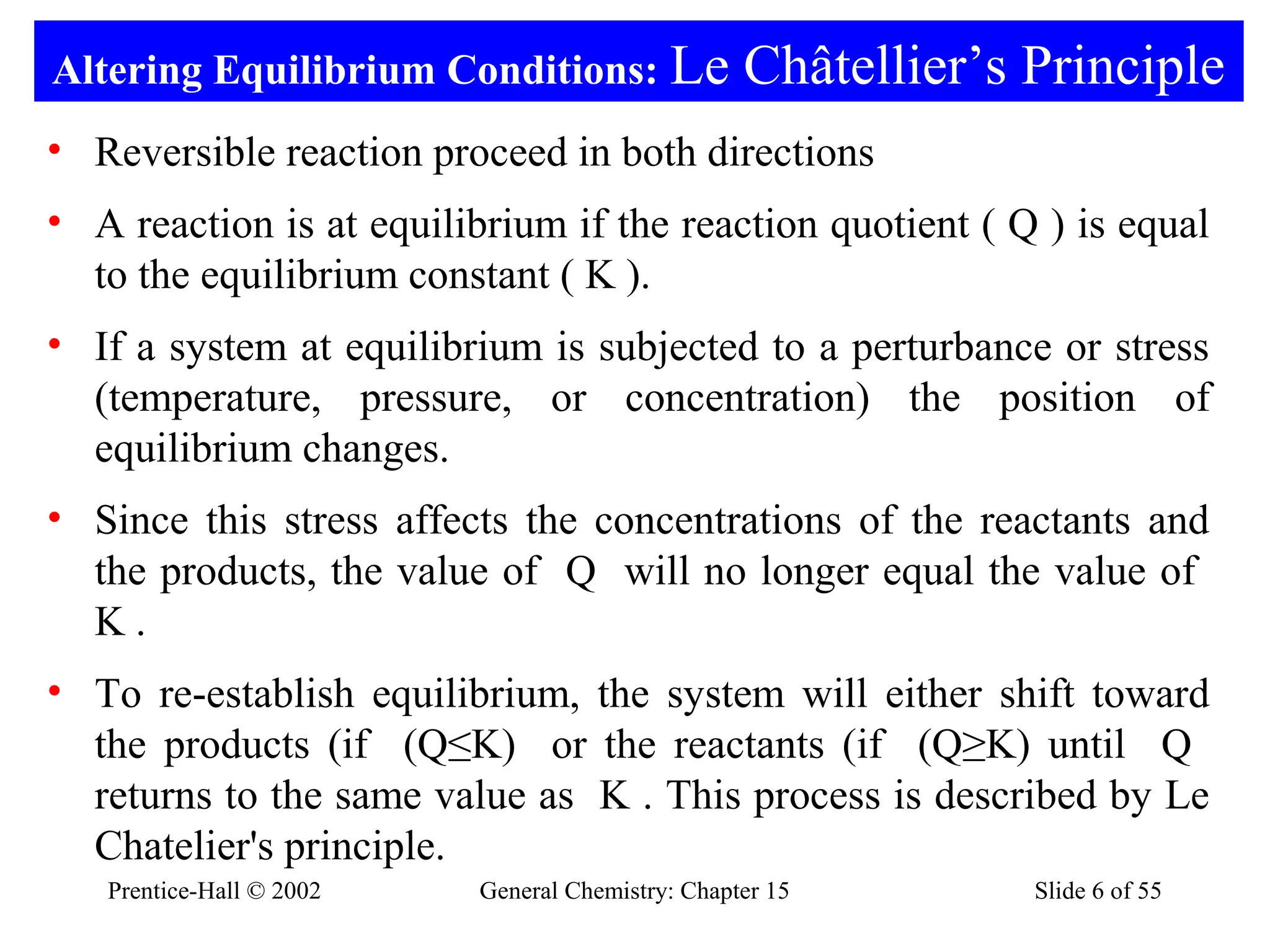 chemical equilibrium | PPT