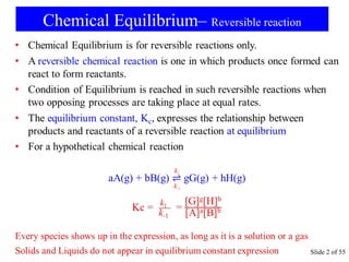 chemical equilibrium | PPT