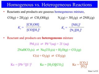 chemical equilibrium | PPT