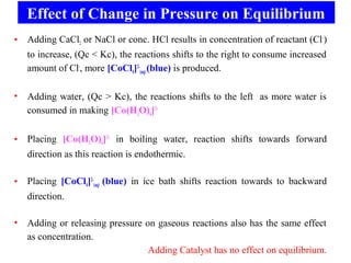 chemical equilibrium | PPT