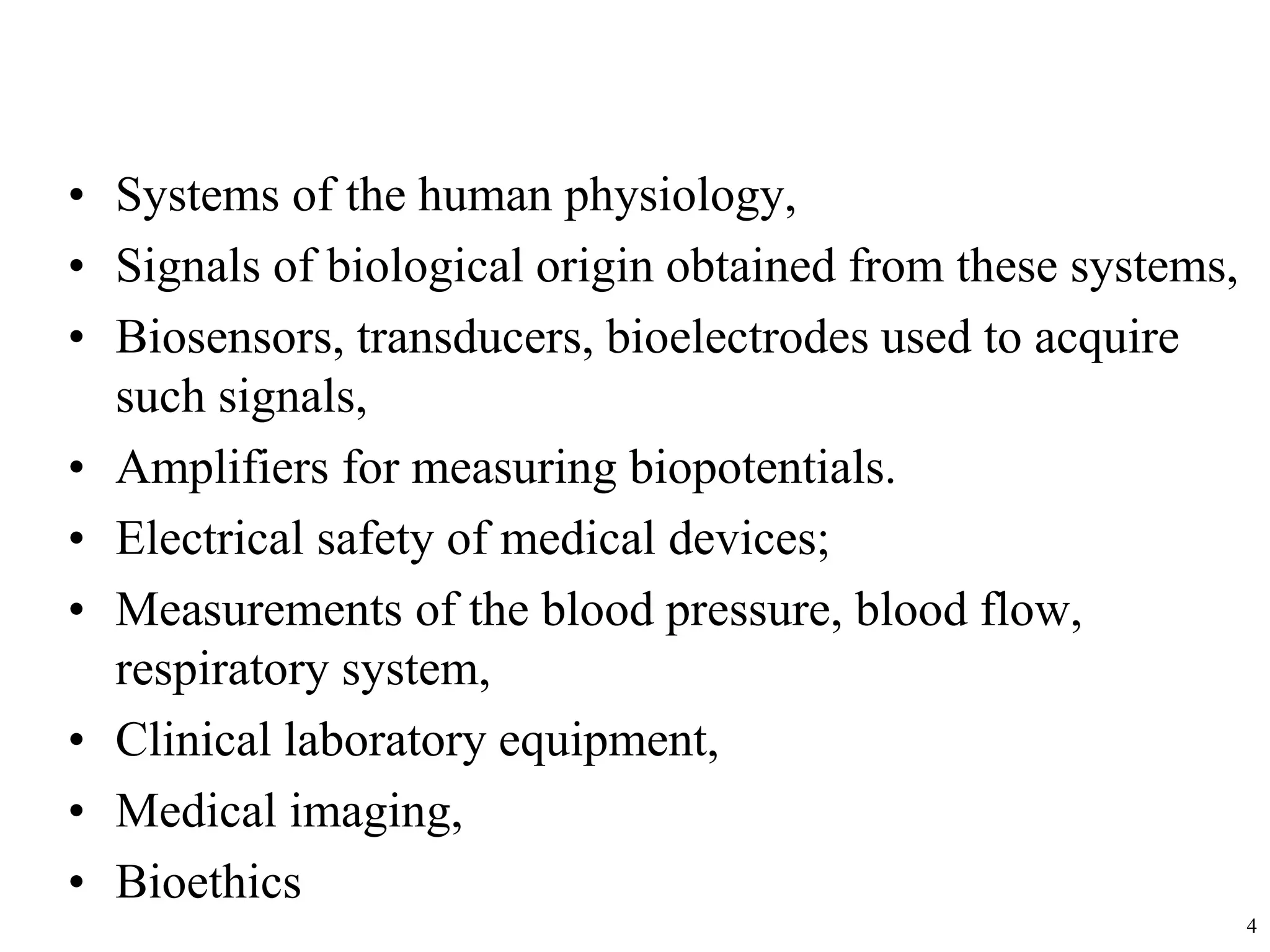 Introduction to Biomedical Engineering and Instruments | PPT