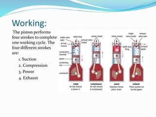 Four Stroke Engine | PPTX