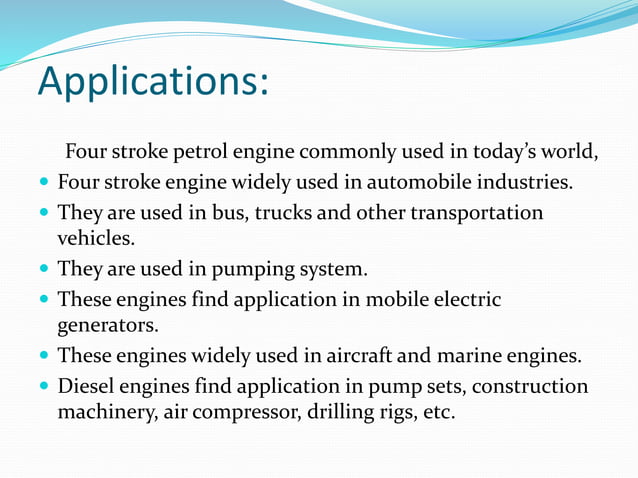 Four Stroke Engine | PPT