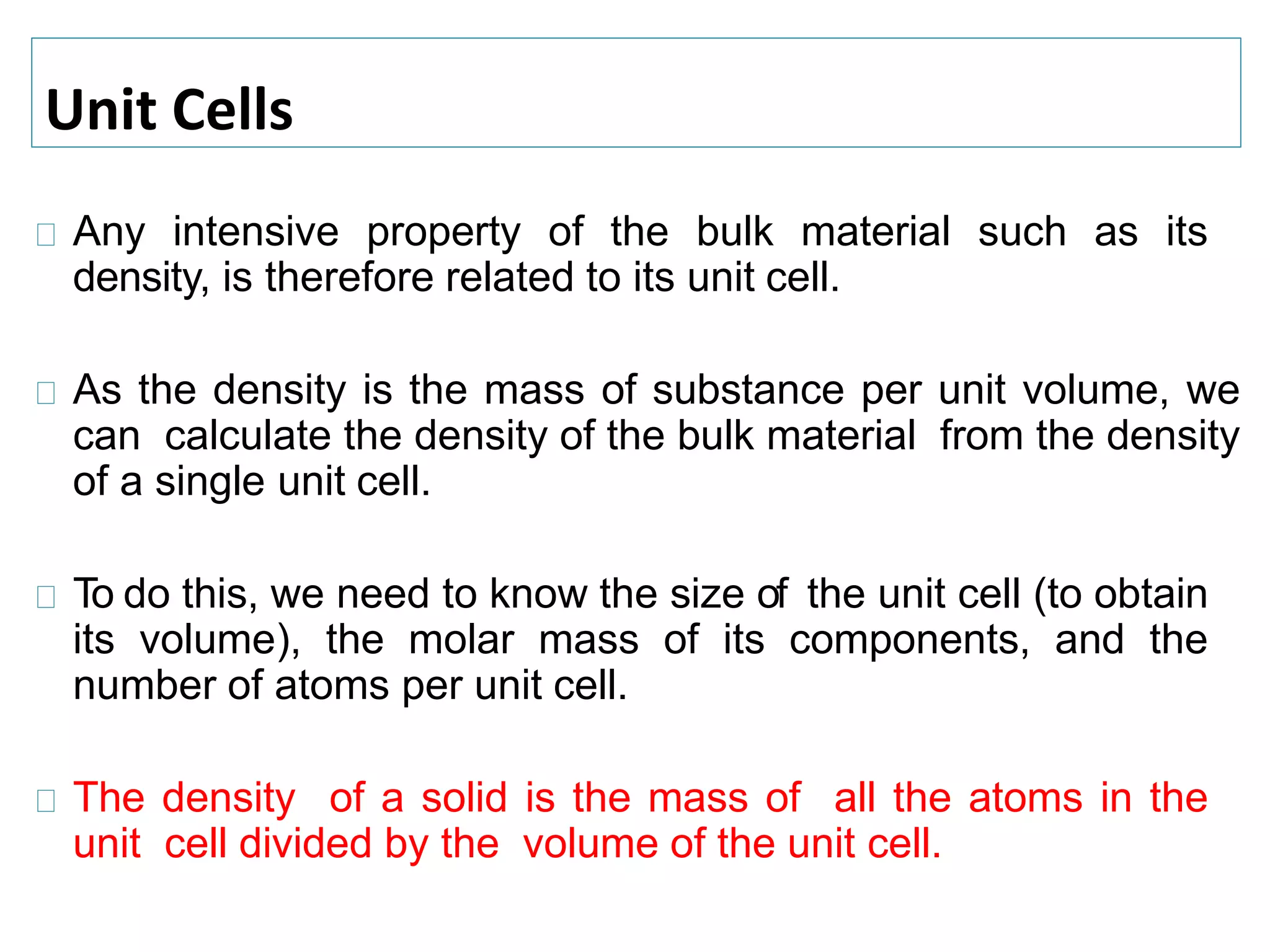 Bme 303 Lesson 2 Structure Of Solids Pptx