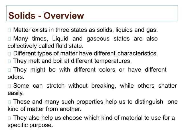 Bme 303 Lesson 2 Structure Of Solids Pptx
