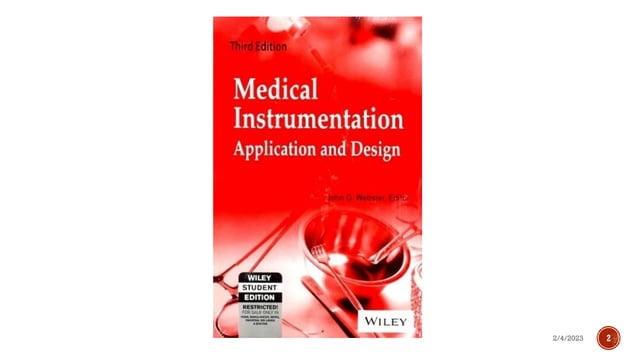 biomedical instrumentation | PPT | Free Download