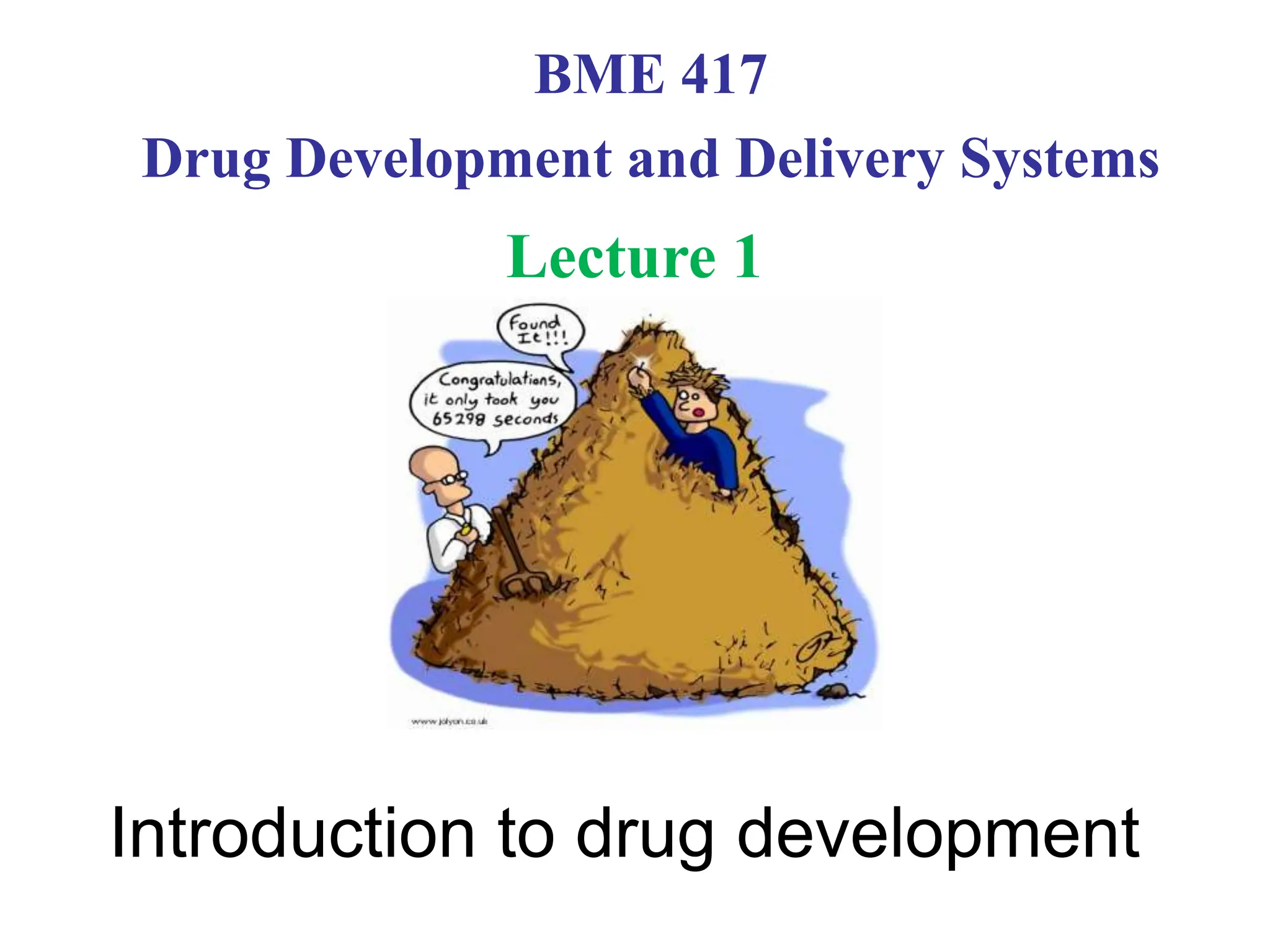 Drug development and delivery system in BME | PPT