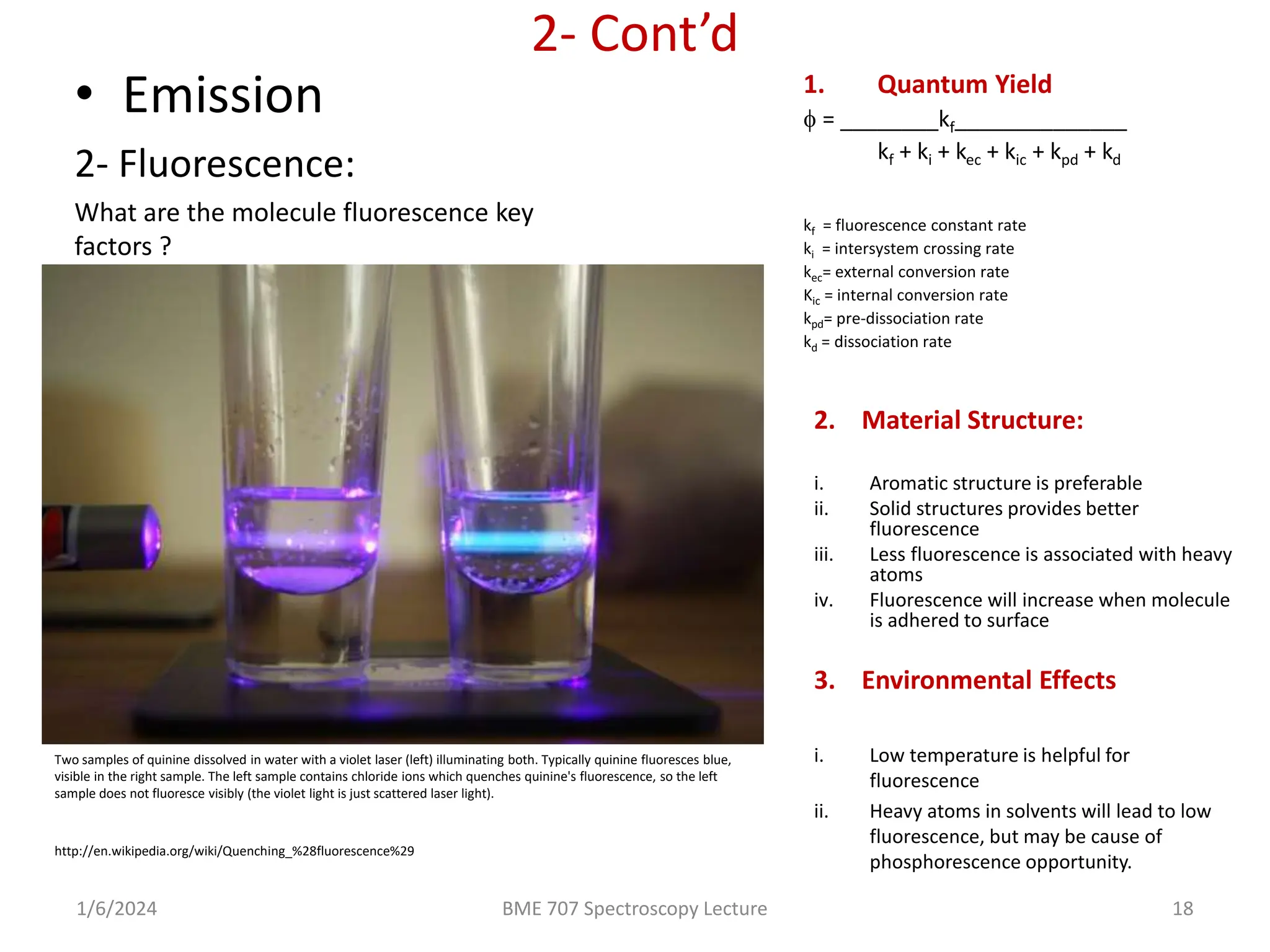 Introduction to Spectroscopy Science Lecture | PPTX