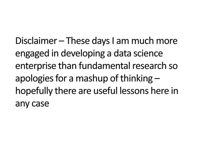 Lessons In Modeling From 3 D Structural And Data Science Perspectives Ppt
