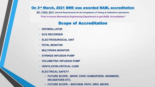 Biomedical Engineering department accreditation by NABL.pdf