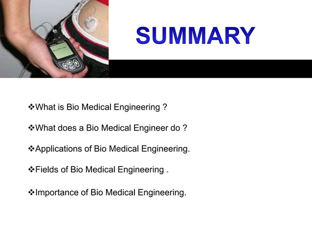 Bio Medical Engineering | PPTX | Civil Engineering Industry | Industries