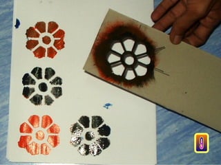 B membuat corak dan rekaan stensian motif bunga | PPT