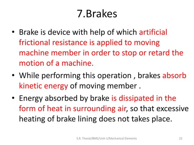Basic Mechanical Engineering -Mechanical Elements | PDF | Physics | Science