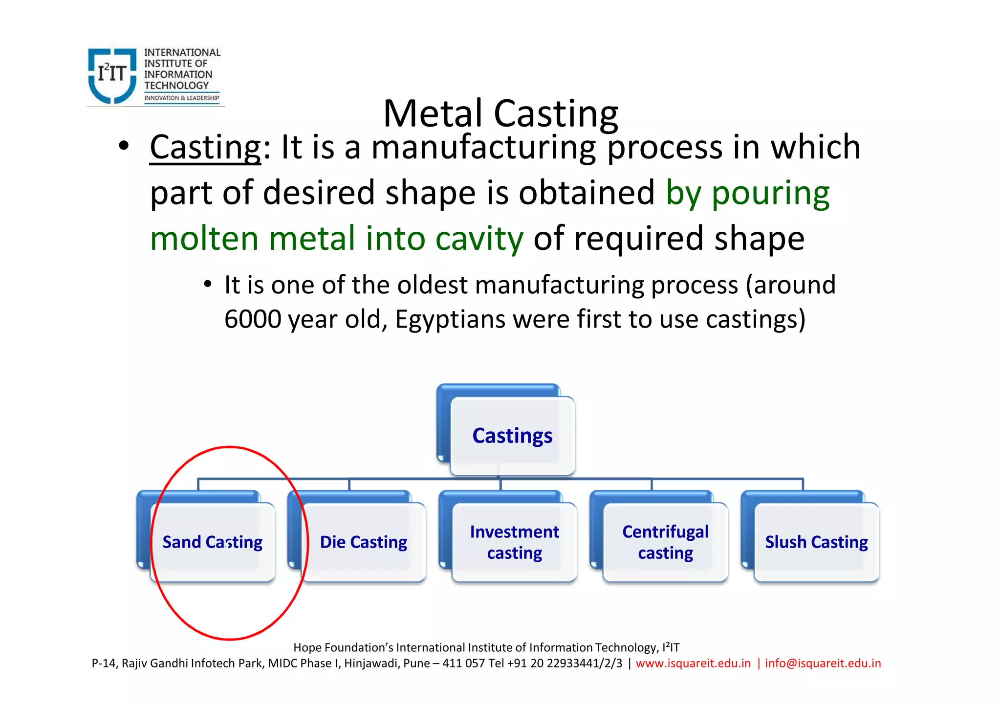 Basic Mechanical Engineering | Manufacturing Processes | PDF