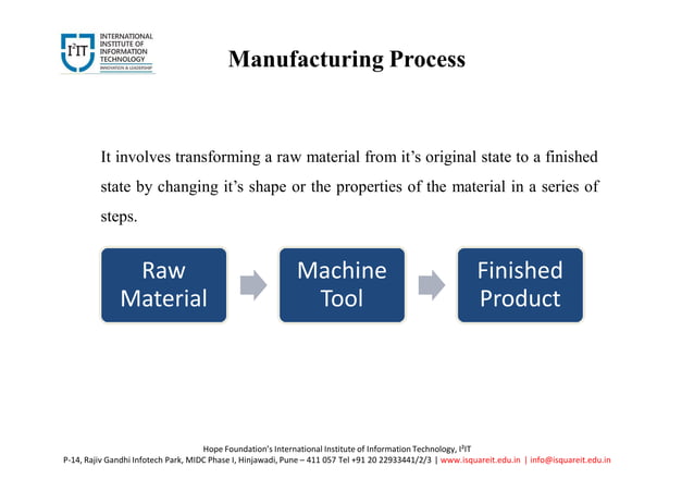 Basic Mechanical Engineering | Manufacturing Processes | PDF