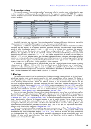 What Makes Chinese College Students Accept and use Mobile Education ...