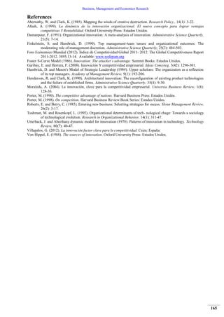 Innovation and its Importance for Competitiveness in Mexico | PDF ...