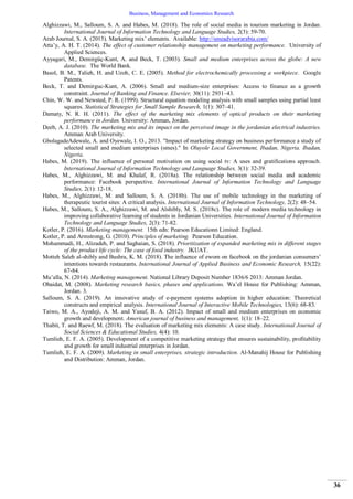 Excellence in Drawing up Marketing Mix Strategies for Small and Medium Enterprises (SMEs) and ...