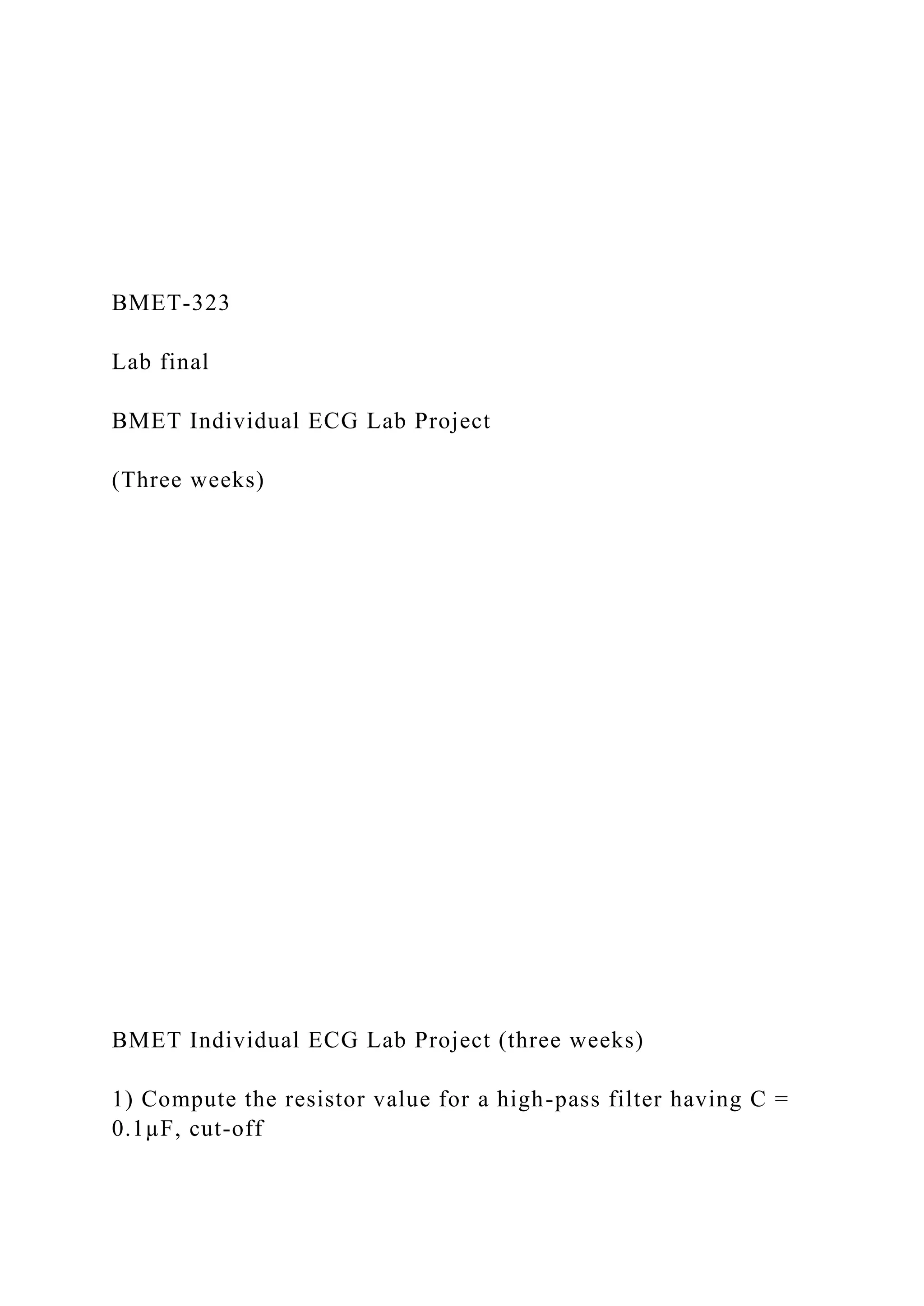 BMET-323 Lab final BMET Individual ECG Lab Project.docx