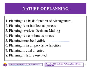 BME_U1_Introduction to Planning in management.pptx