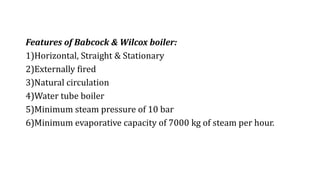 BME STEAM TURBINES AND STEAM BOILERS | PPTX