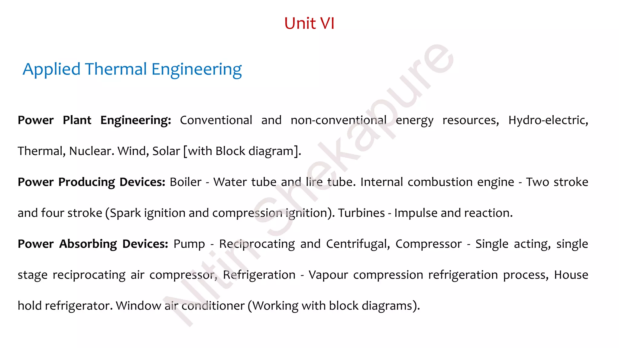 Applied Thermal Engineering | PPT