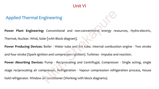 Applied Thermal Engineering | PPT