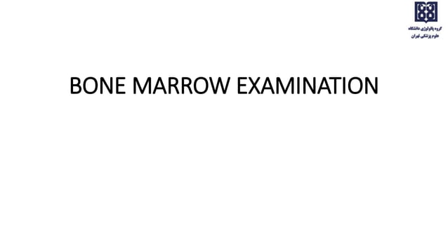 Bone Marrow evaluation EVALUATION (PBS+BMA).pptx