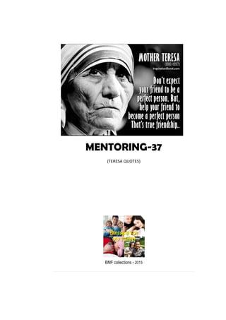 Bmf 37 MOTHER TERESA QUOTES | PDF