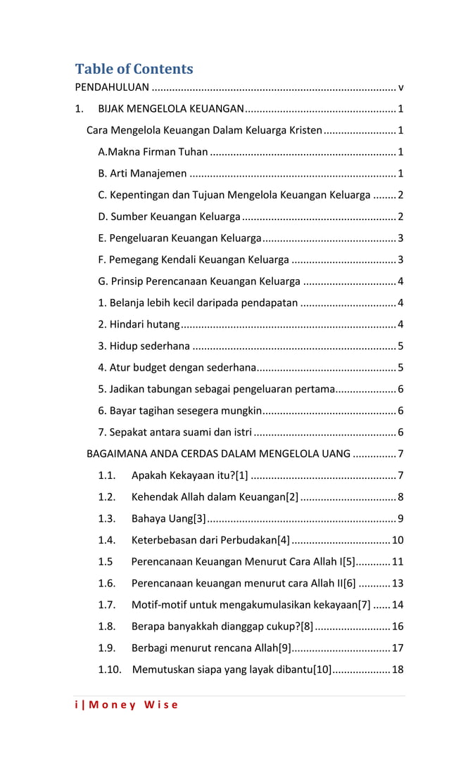 Bmf 3 money wise, character | PDF