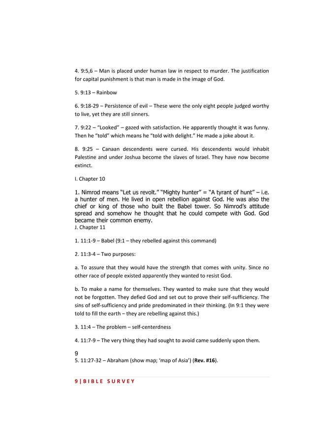 Bmf 6 english bible survey | PDF | Christianity | Religion & Spirituality