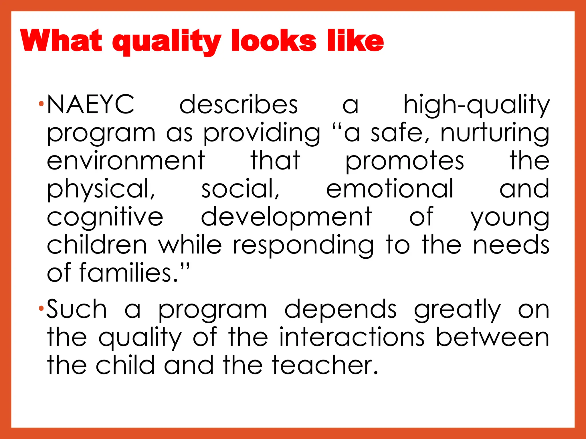 CDC/W Quality Standards ECCD_Council.pptx
