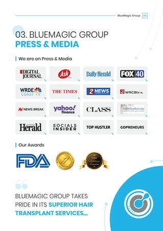 BlueMagic Group- Brochure | PDF | Skin and Dermatology | Diseases and ...