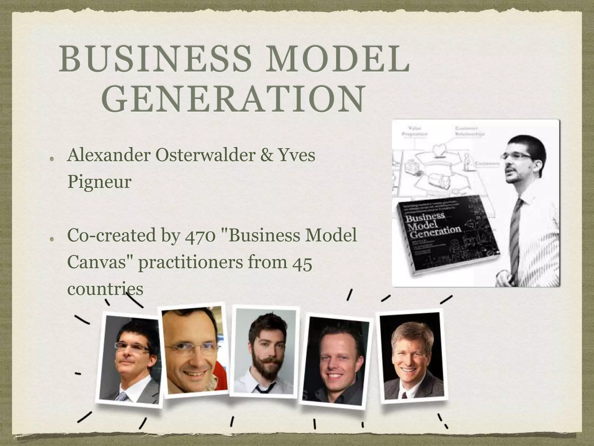 Business Model Generation | PPT