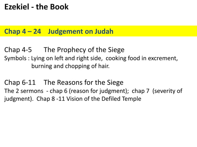 Introduction to Ezekiel | PPTX | Judaism | Religion & Spirituality