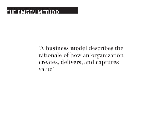 Book Review/ Business Model Generation | PDF