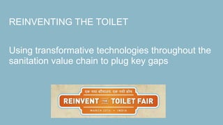 India Sanitation Program Overview (by Bill & Melinda Gates Foundation ...