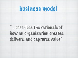 Business Model Generation - Part1: Canvas | PPS