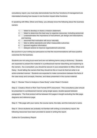 BMGT 364 FINAL PROJECT ASSIGNMENT 3 APPLYING THE P-O-L-C | PDF