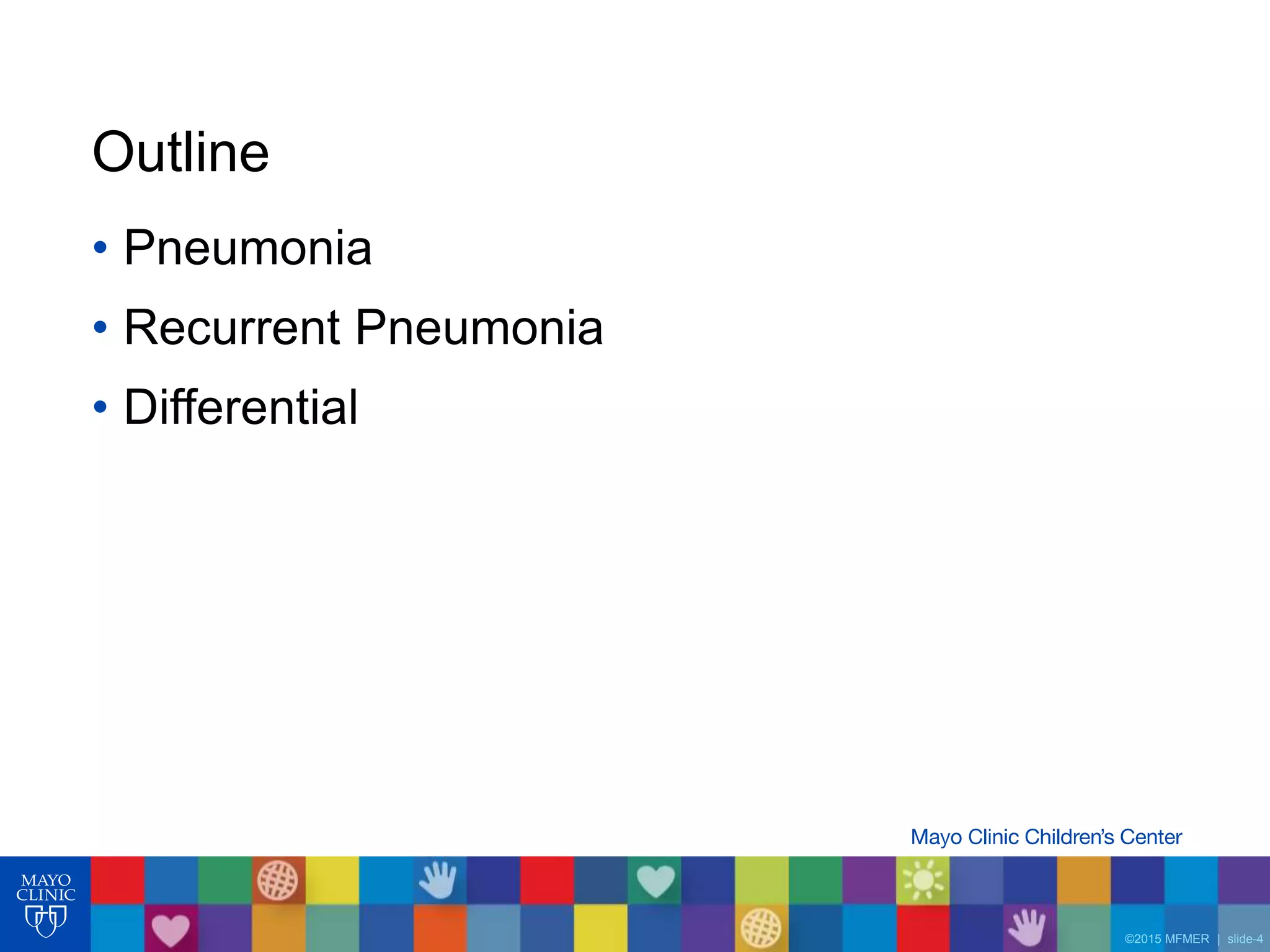 Recurrent pneumonia in children | PPTX