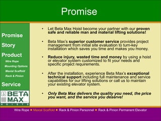 Beta Max products | PPT