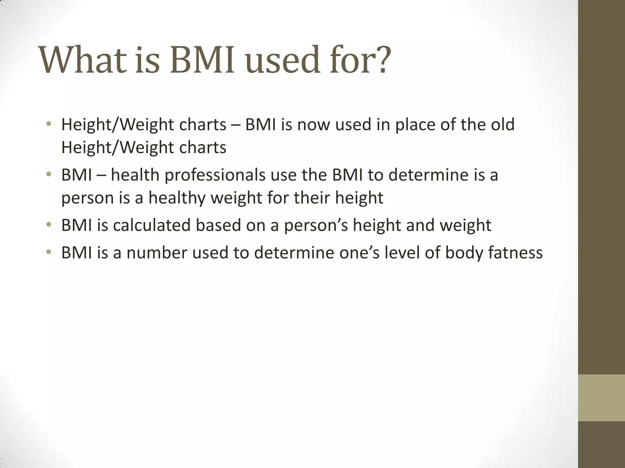 Bmi | PPTX