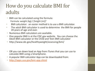 Bmi | PPTX