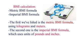 Body Mass Index (BMI). | PPTX