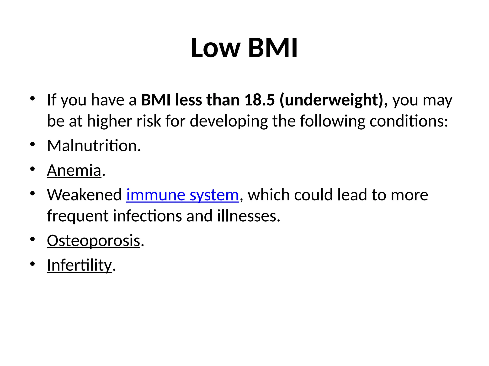 Body mass index, limitations, clinical significance . | PPTX