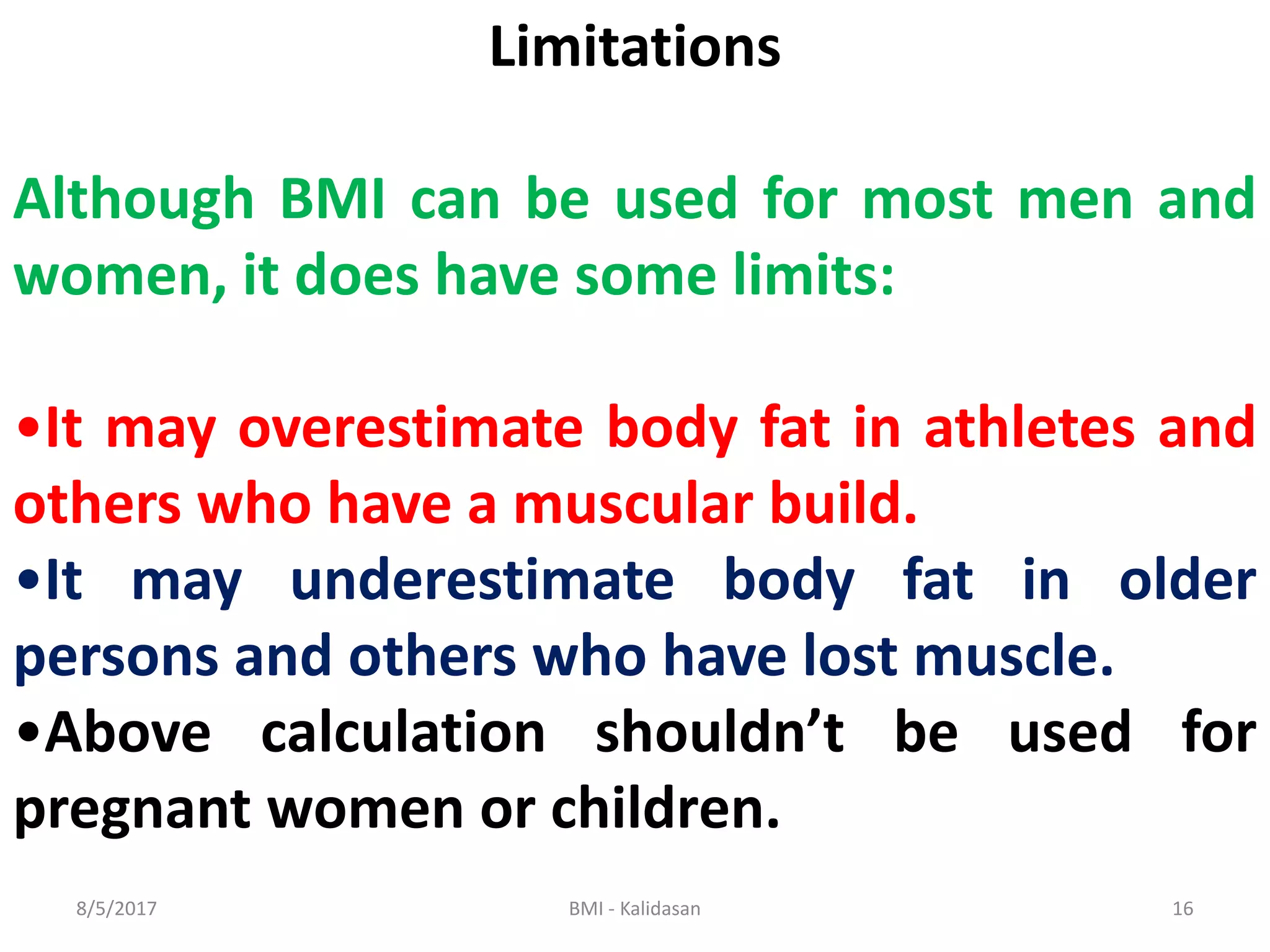 Body Mass Index | PPTX