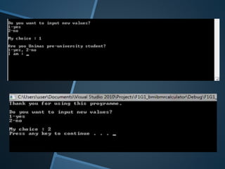 Bmi and bmr calculator slides | PPT